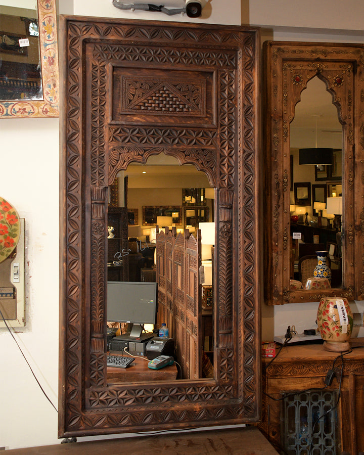 Wooden Frame Mirror Full length in Islamabad Pakistan – Pakturk Furnitures